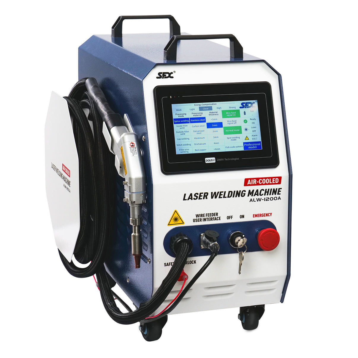 LYXCTECH Air-cooled Laser Welding Machine 1200W Laser Welder Machine 2