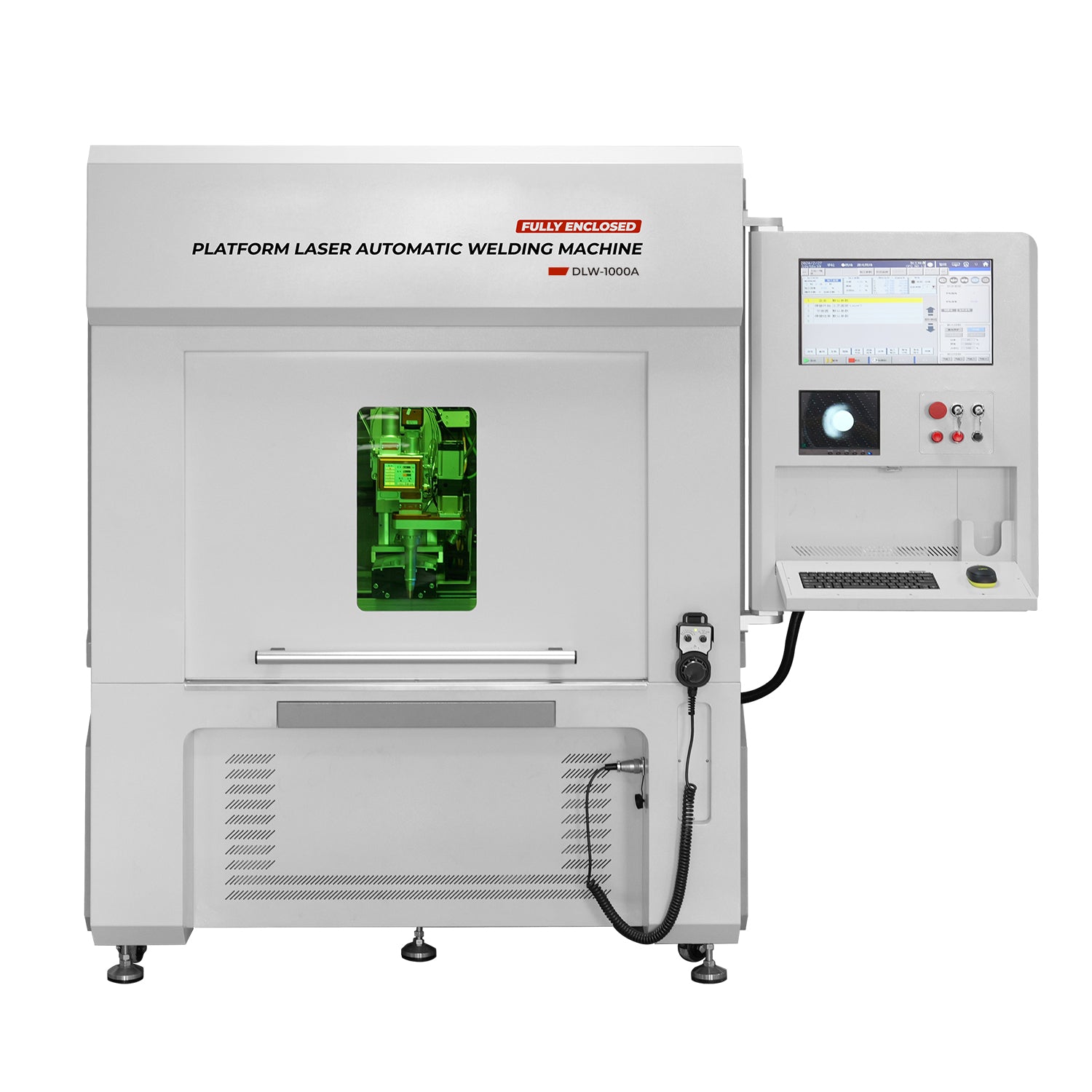 LYXCTECH Fully Enclosed Platform Automatic Laser Welding Machine 1000W